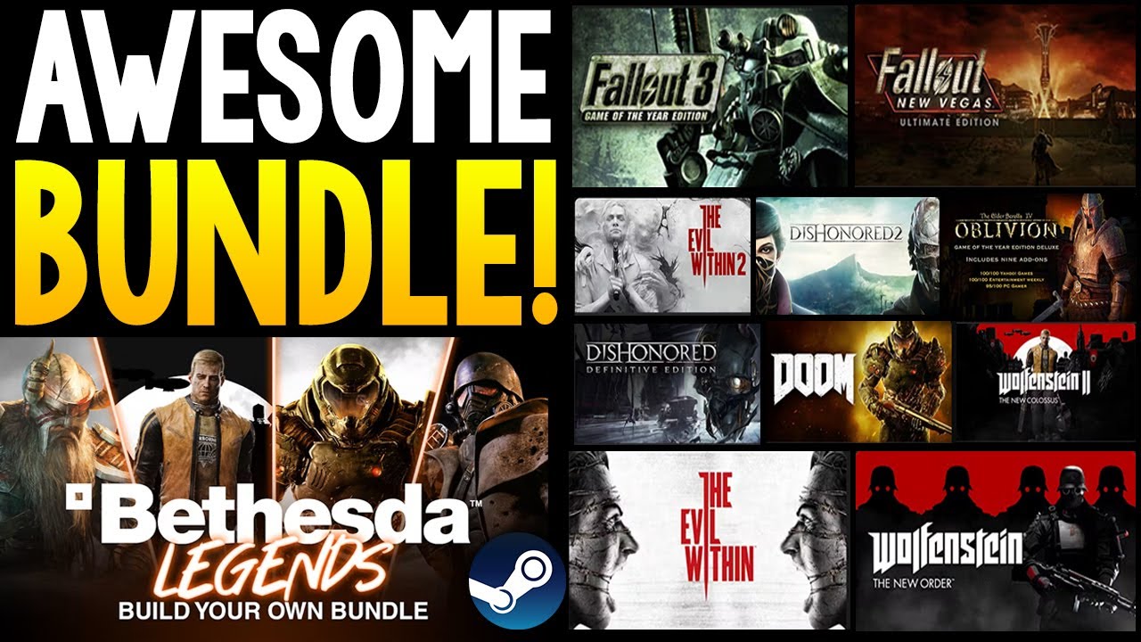 ABSOLUTELY AWESOME STEAM GAME BUNDLE - TONS OF GAMES SUPER CHEAP! - YouTube