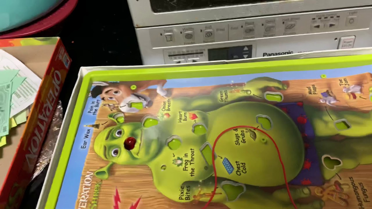 How to remove battery assembly from Operation board game. - YouTube