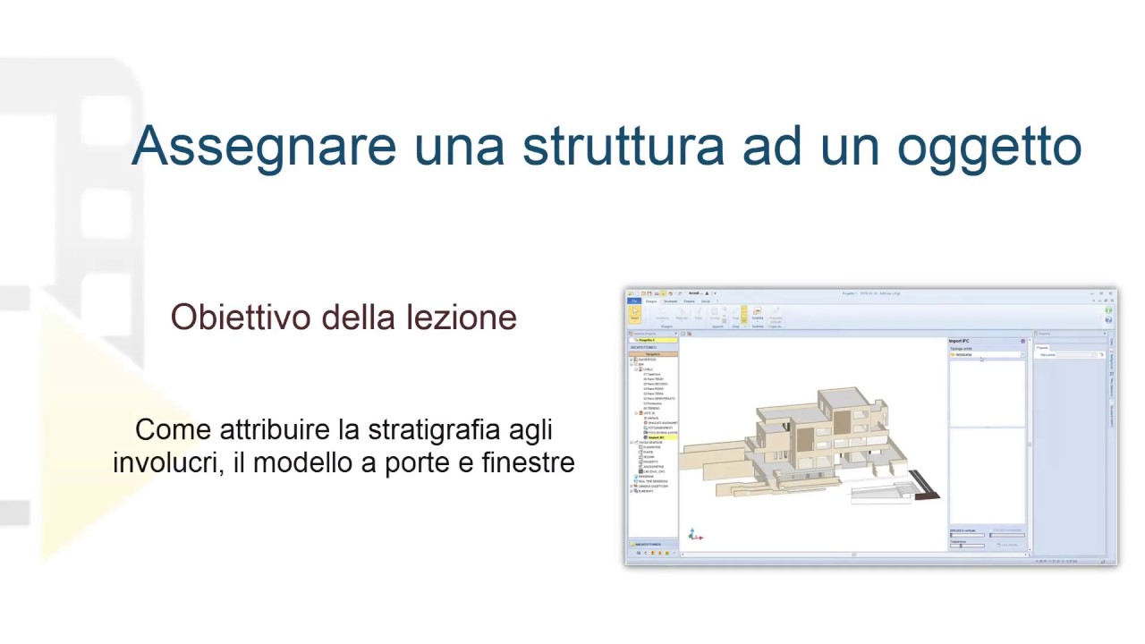 Tutorial Edificius - Assegnare una struttura ad un oggetto - ACCA software - YouTube