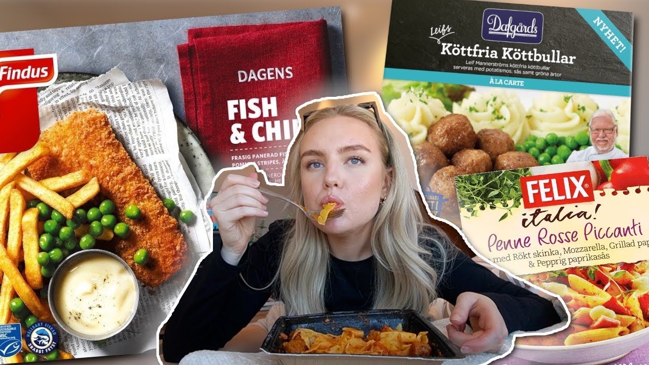 Äter bara frysmat i 24h - YouTube