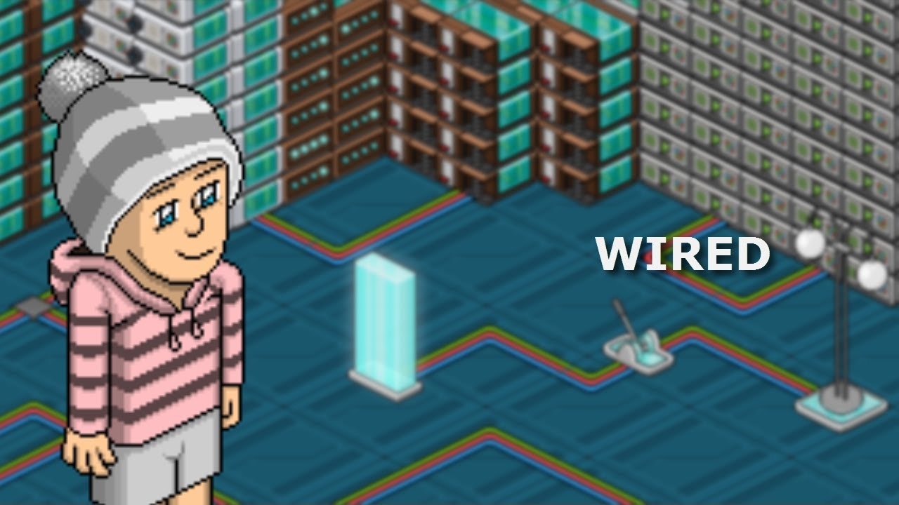 Habbo Wired - Terror Castle (Room Review) - YouTube