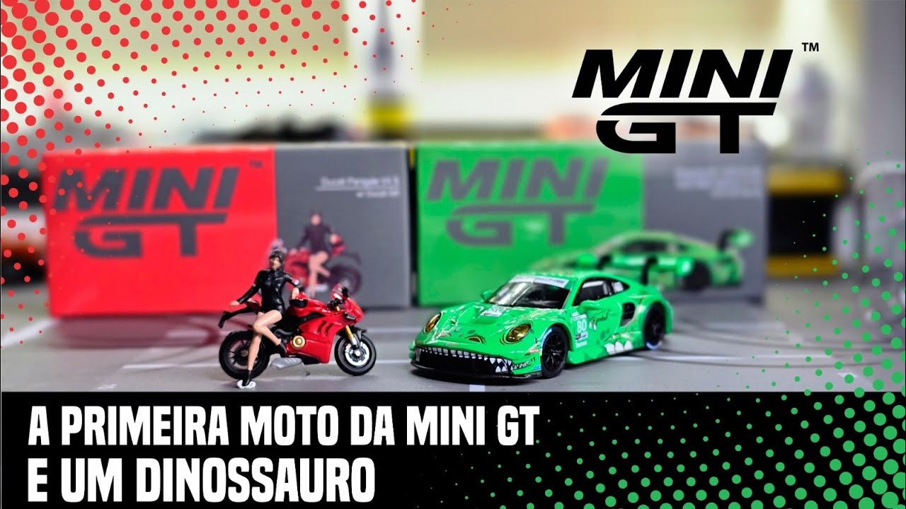 A Primeira Moto Mini GT e um Dinossauro - YouTube
