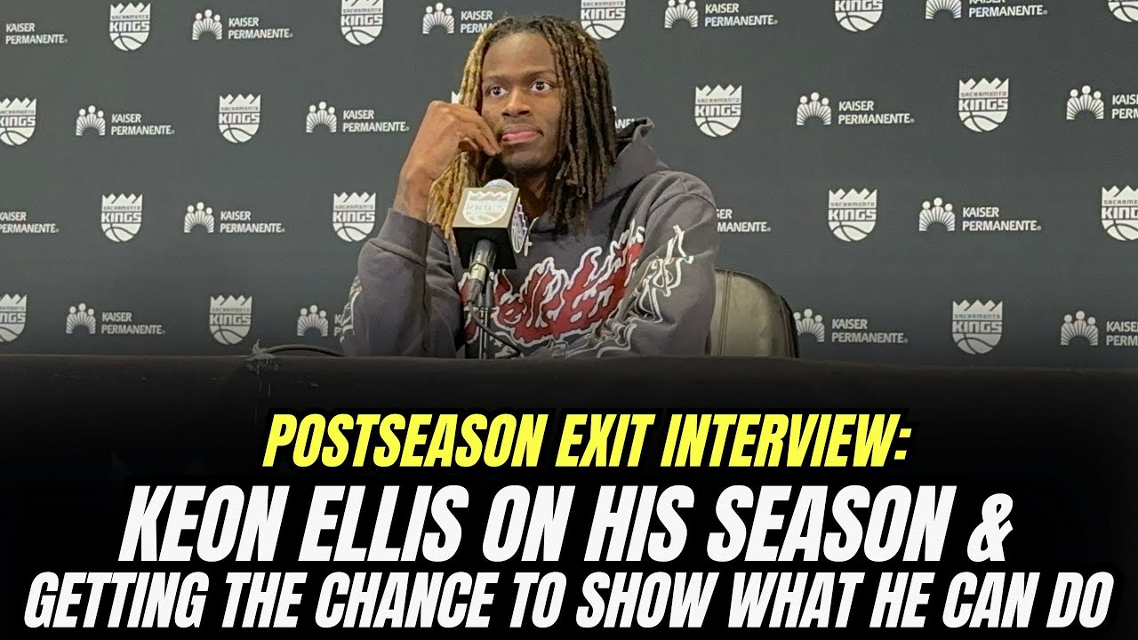 Keon Ellis on his season with Kings & getting opportunity - YouTube