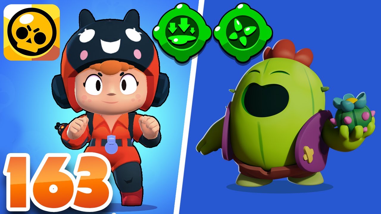 Brawl Stars Bea and Spike Gadgets Unlocked Walkthrough Part 163 - YouTube