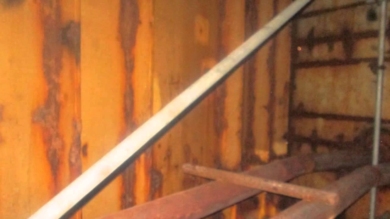 Ballast Tank Before After Blasting and Coating Chemco) - YouTube