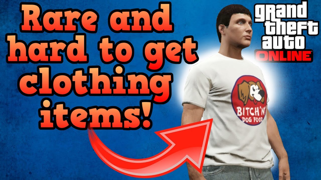 Rare clothing items - GTA Online - YouTube