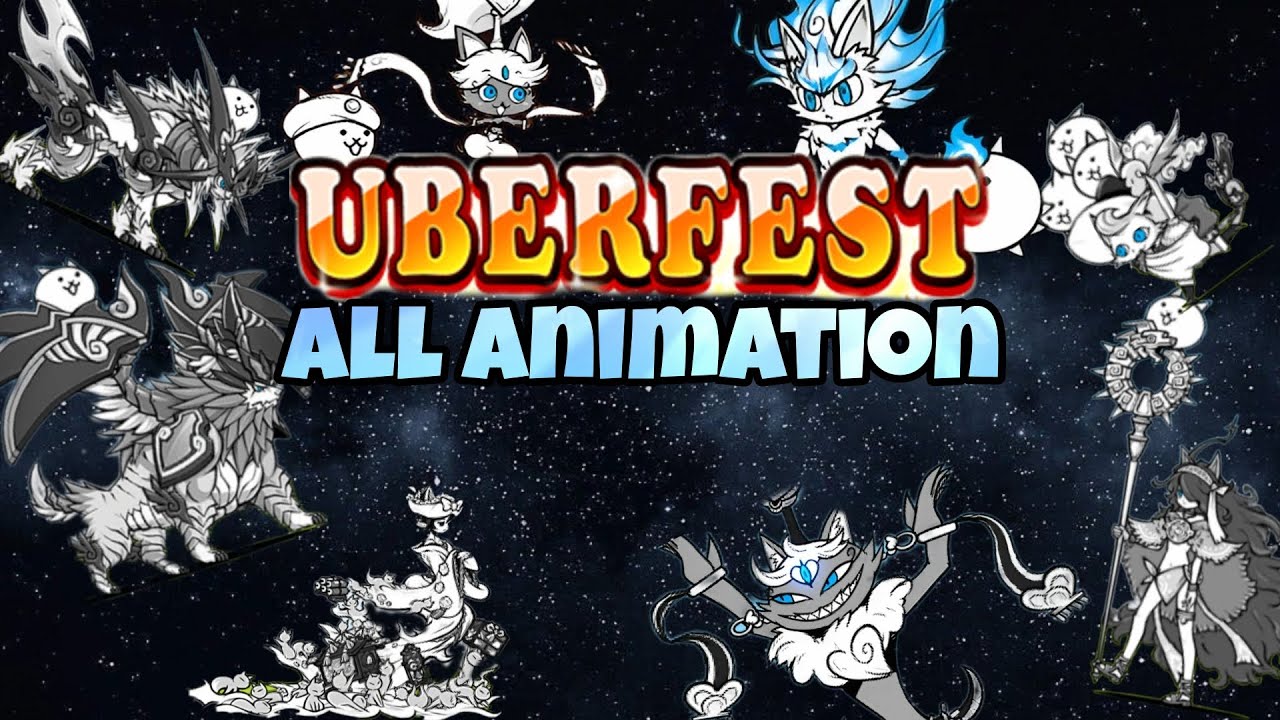 All uber in uber fest | the battle cats - YouTube
