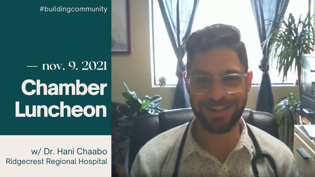 November 2021 - Chamber Luncheon w/ Dr. Chaabo - YouTube