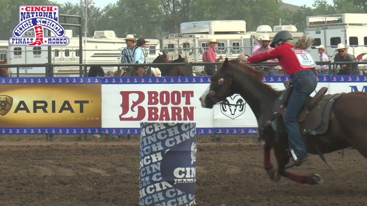 2021 NHSFR Barrel Racing World Champion - YouTube
