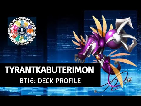 TyrantKabuterimon Deck Profile | BT16 Digimon TCG - YouTube