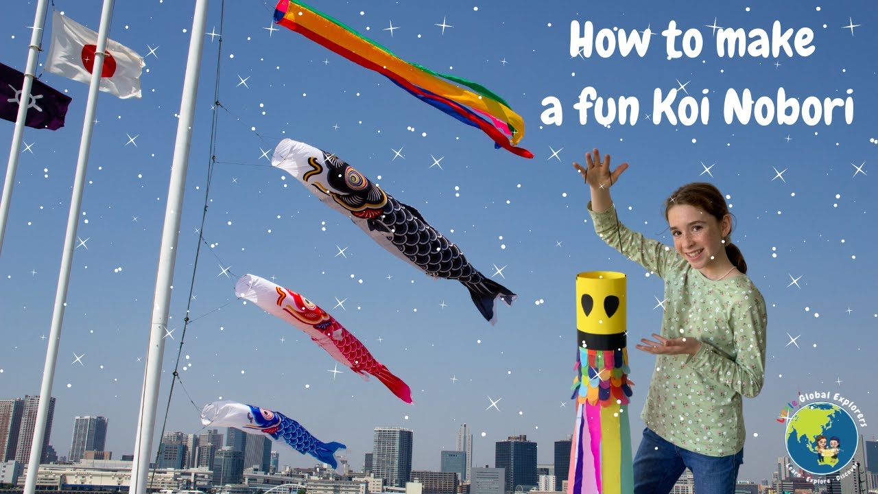 How to make a Koi Nobori - YouTube