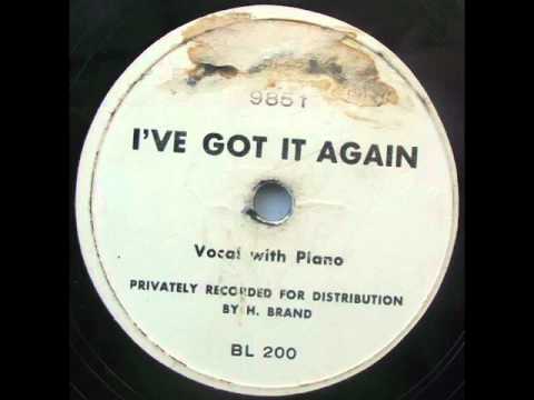 Doris Allen - I've Got It Again (Private H. Brand pressing) - YouTube Music