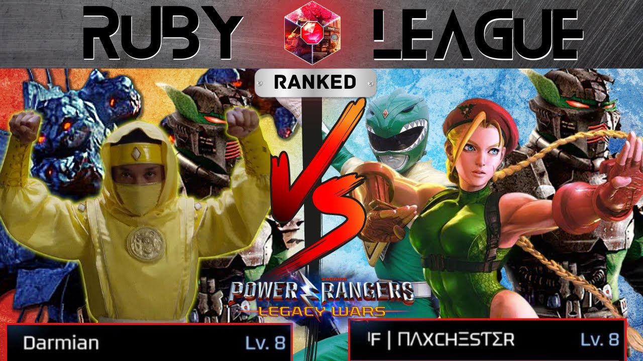 Power Rangers Legacy Wars | Ranked Ruby League Battle | Aisha Campbell ...