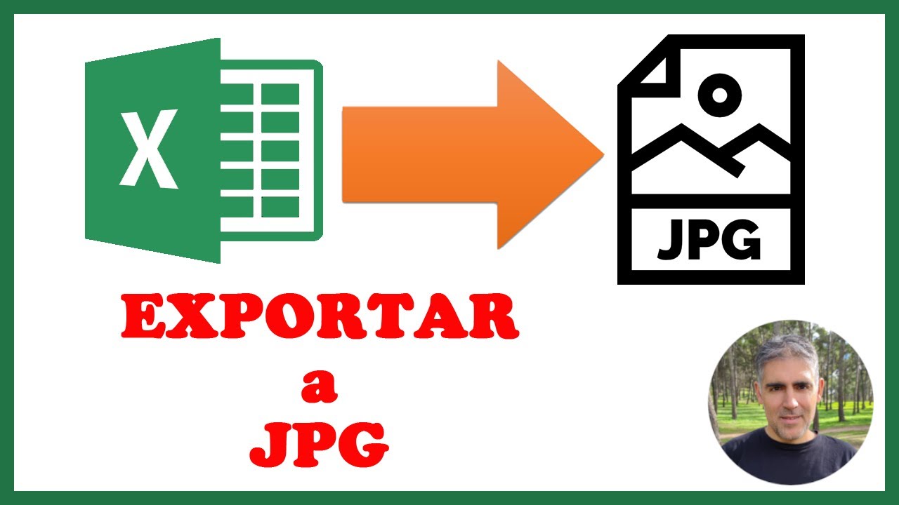 Exportar a JPG de forma masiva con Excel. Curso de Excel Avanzado - YouTube