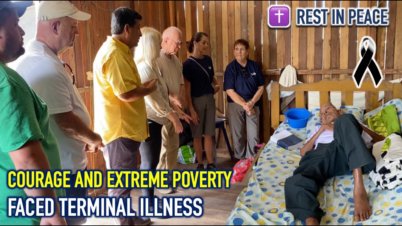 RIP ️ With a terminal illness and in extreme poverty / bedridden ...