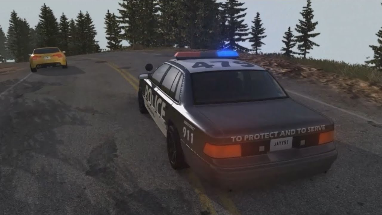 Beam Mountains Police Chases | BeamNG.drive - YouTube