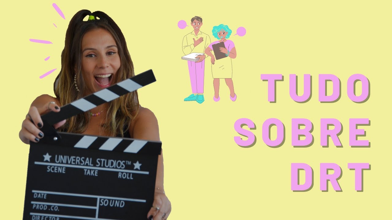 COMO TIRAR O DRT DE ATOR (PASSO A PASSO) - YouTube