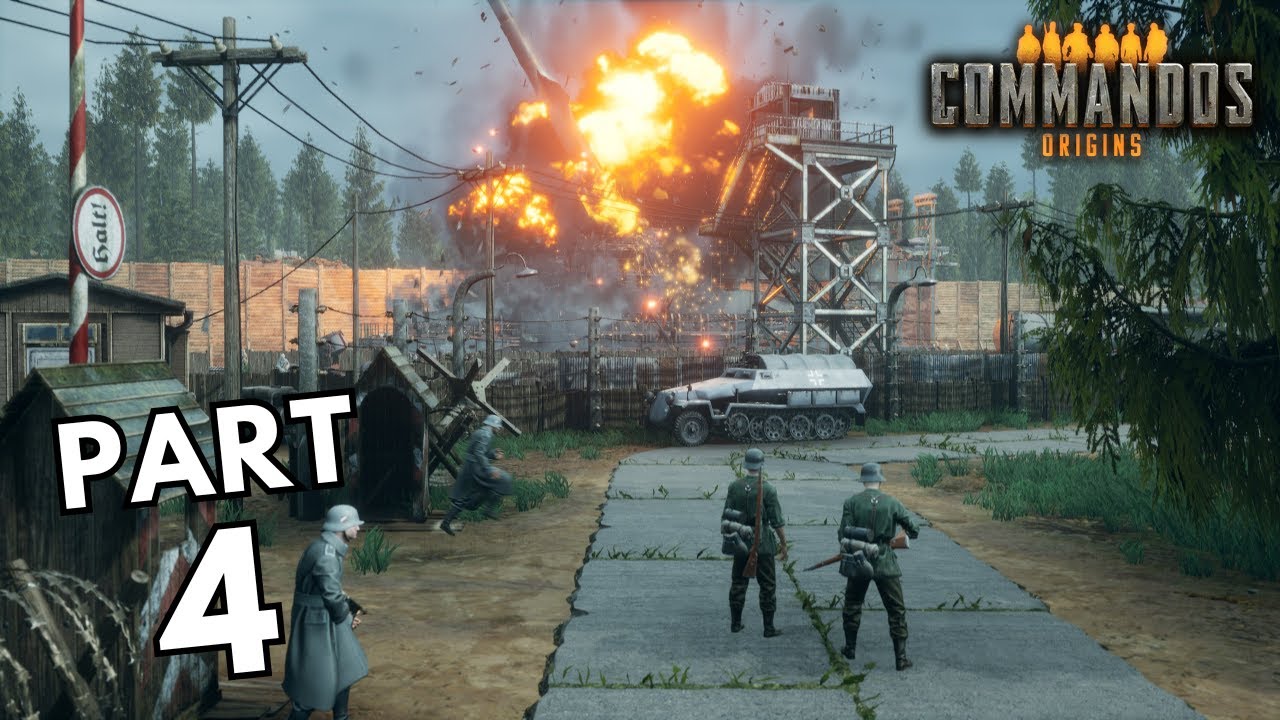 COMMANDOS: ORIGINS Walkthrough Gameplay Part 4 - Mission 4: Operation Cleaver (Full Game) - YouTube