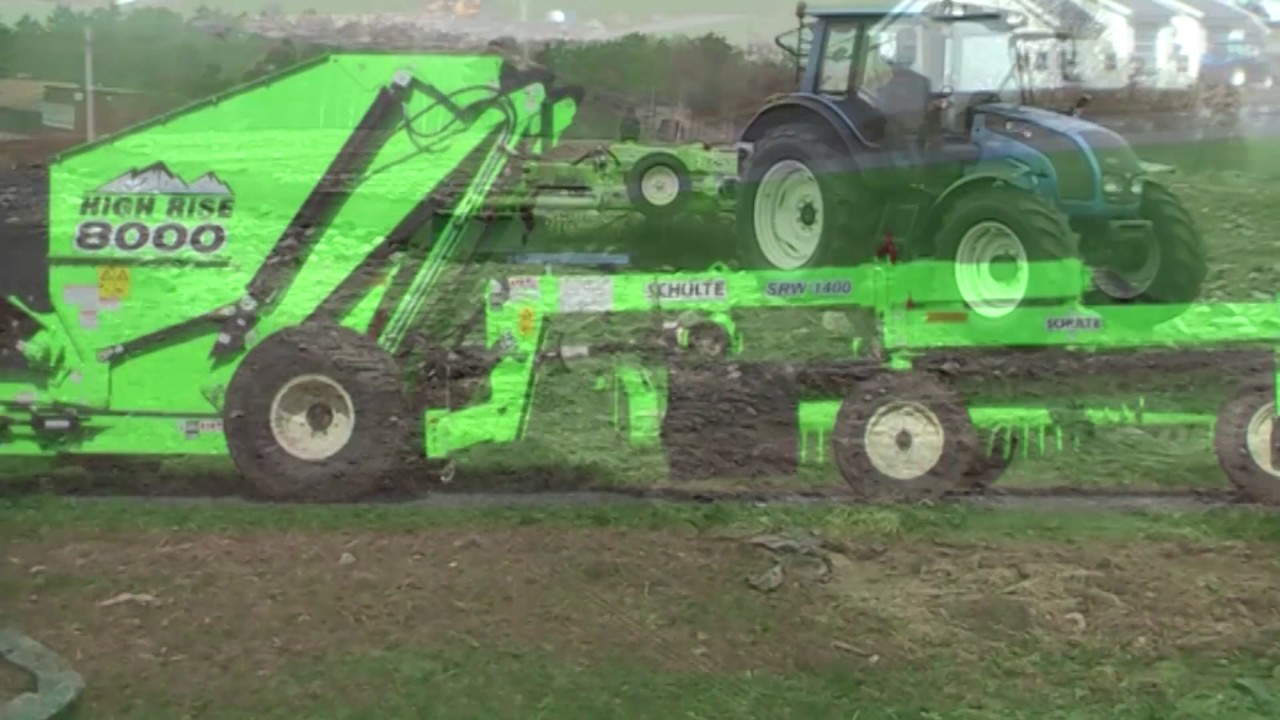Schulte High Rise 8000 and SRW 1400 - YouTube