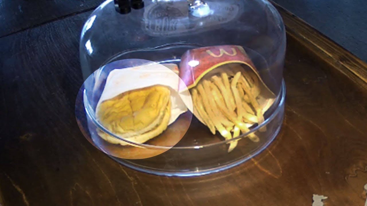 The Worlds Oldest McDonald's Hamburger - YouTube