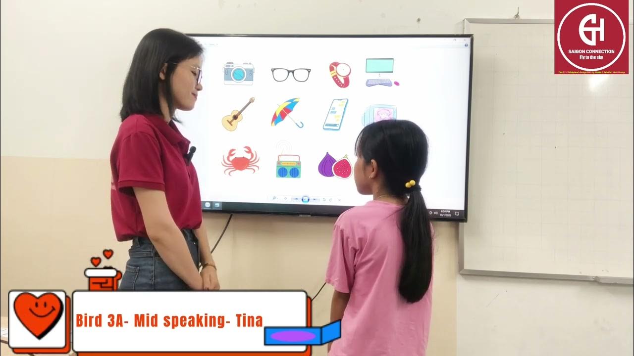 Bird 3A- Mid speaking- Tina - YouTube