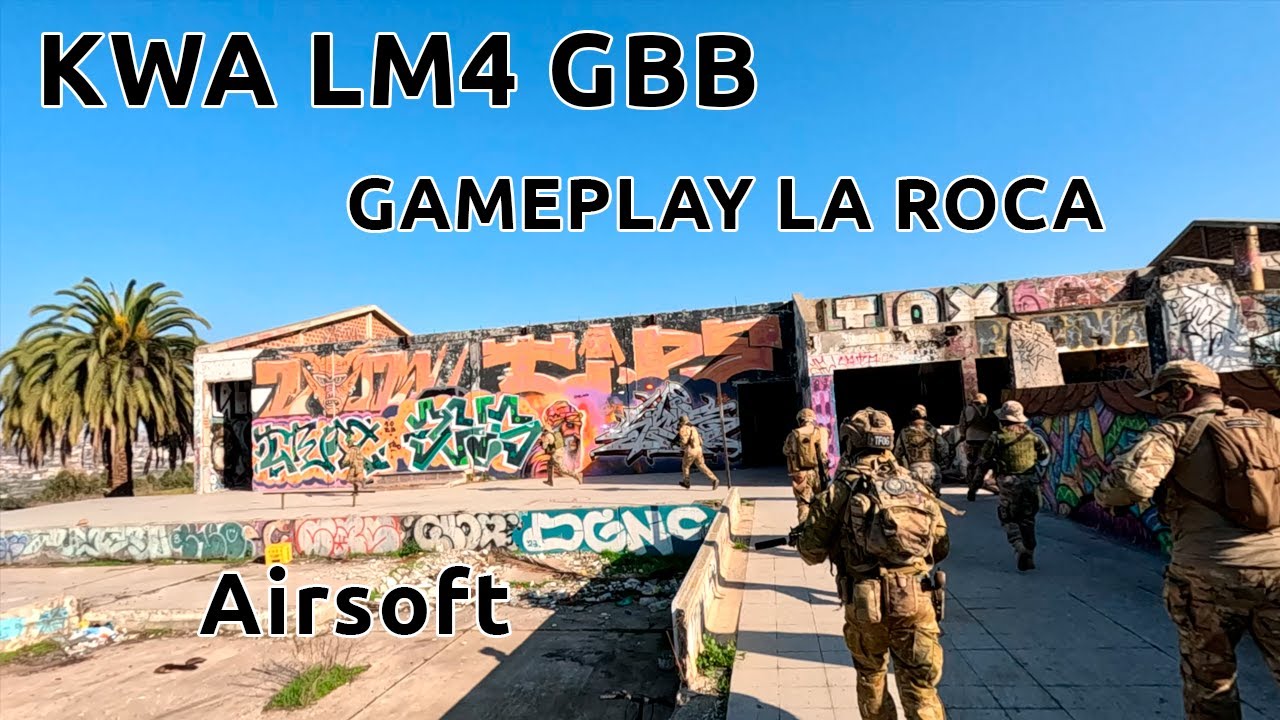 Kwa LM4 GBB Gameplay en La Roca - YouTube