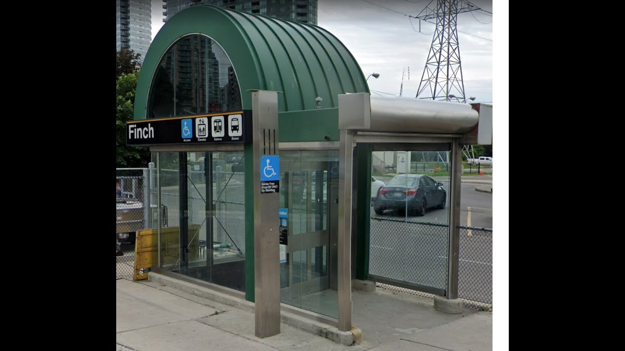 All Of The Elevators At TTC's Finch Station - YouTube