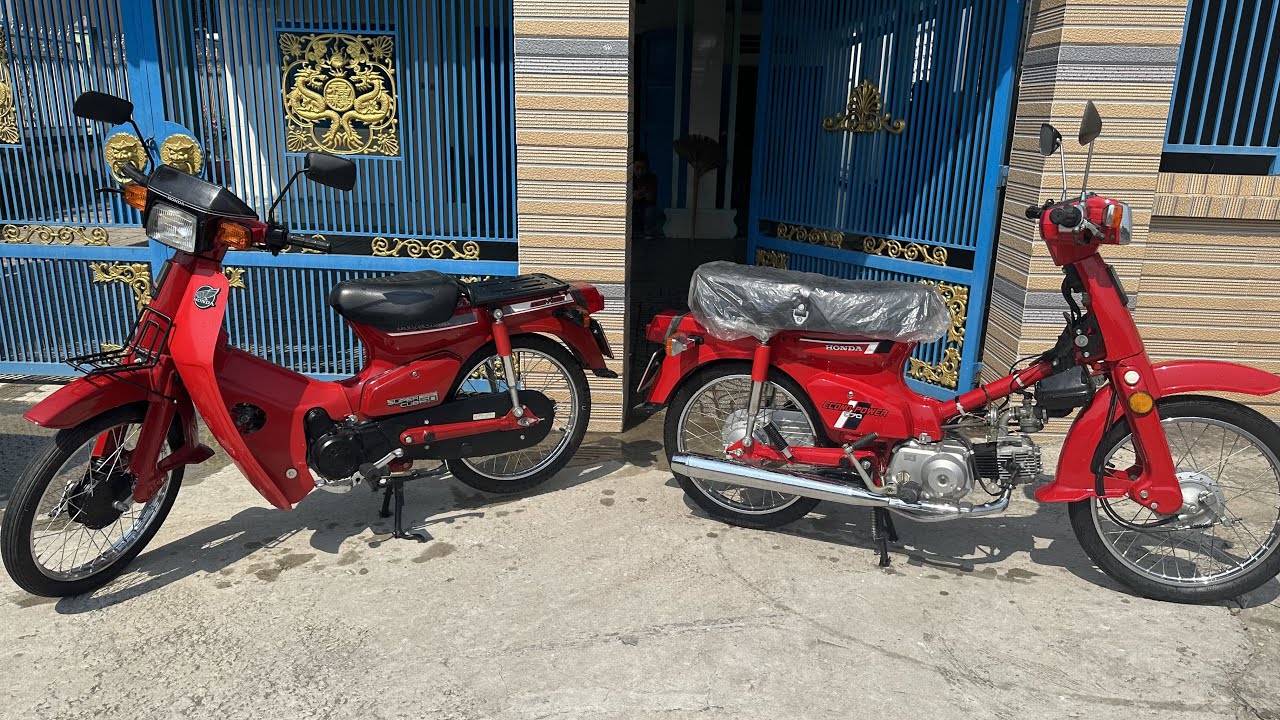 honda cub phượng hoàng . nữ hoàng . DD70 - YouTube