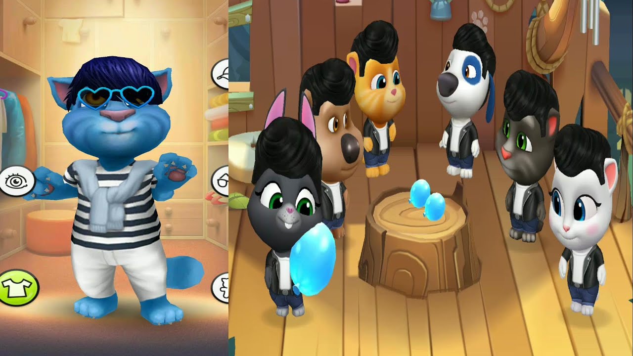 My Talking Tom VS My Tom Friends Gameplay Part 18 - YouTube