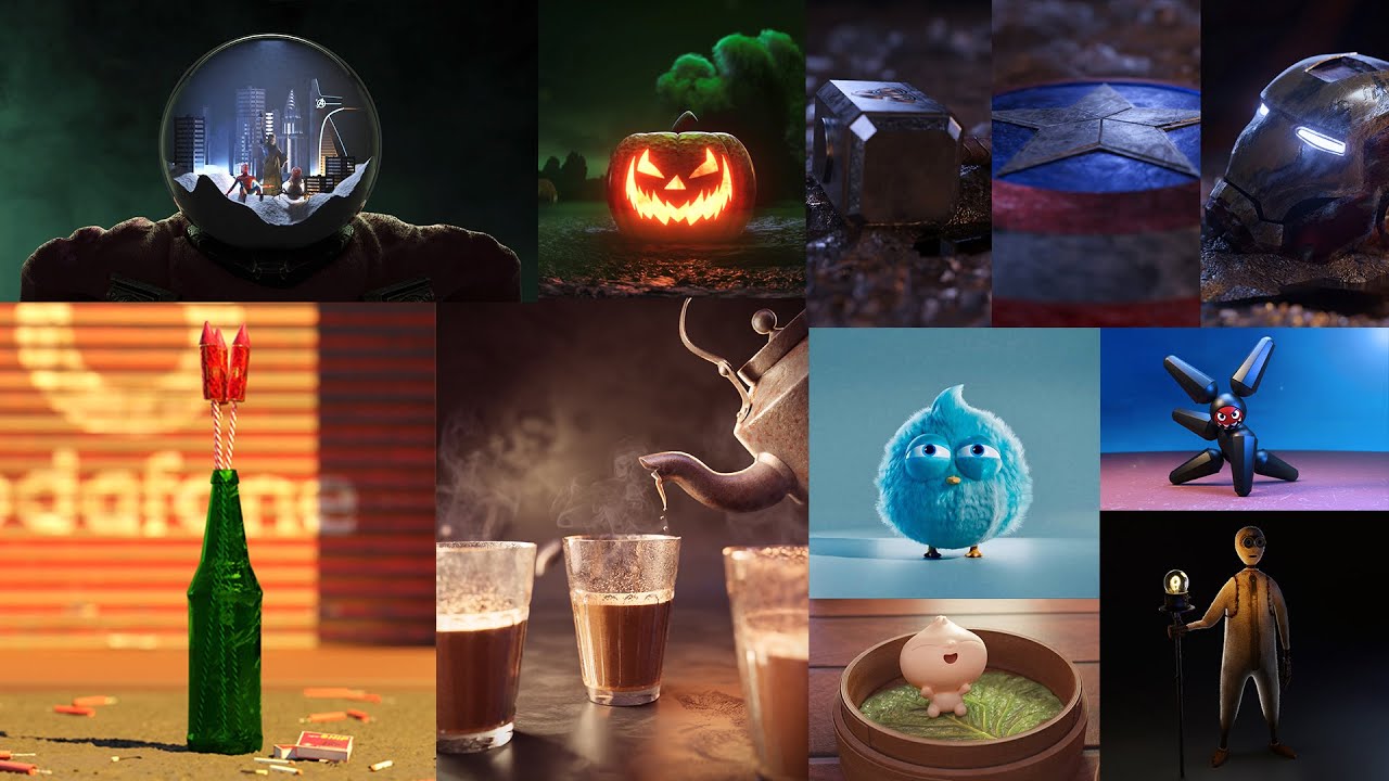 Blender artwork 2020 compilation - YouTube