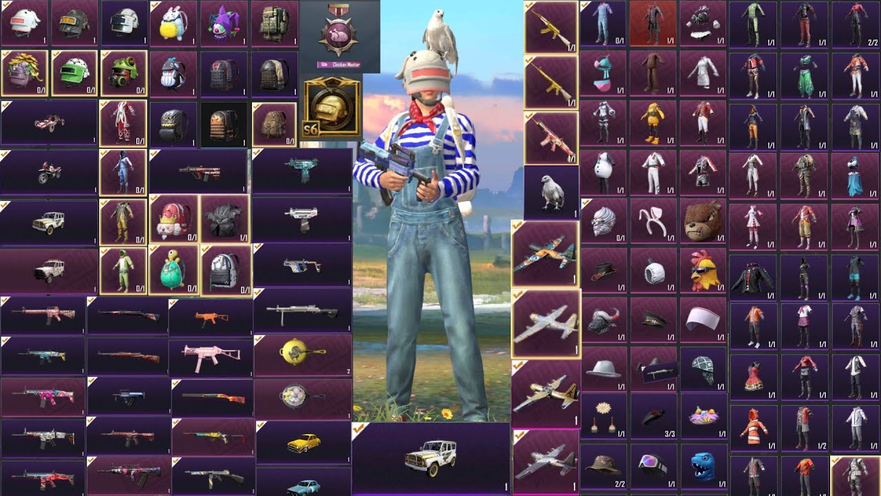 Showing 1,00,000 RS Inventory In Pubg Mobile Lite | One Of The Best ...