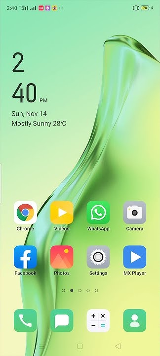 How to change navigation button in oppo - YouTube