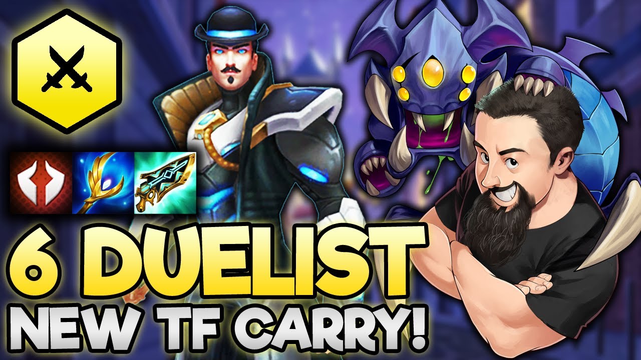 6 Duelist - NEW Twisted Fate Carry!! | TFT Glitched Out | Teamfight ...