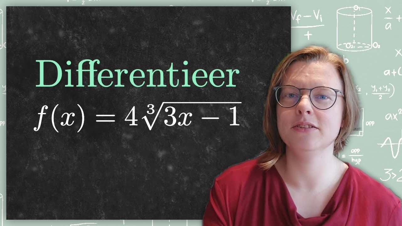 Differentiëren van Wortelfuncties | Afgeleide functies | havo wiskunde ...
