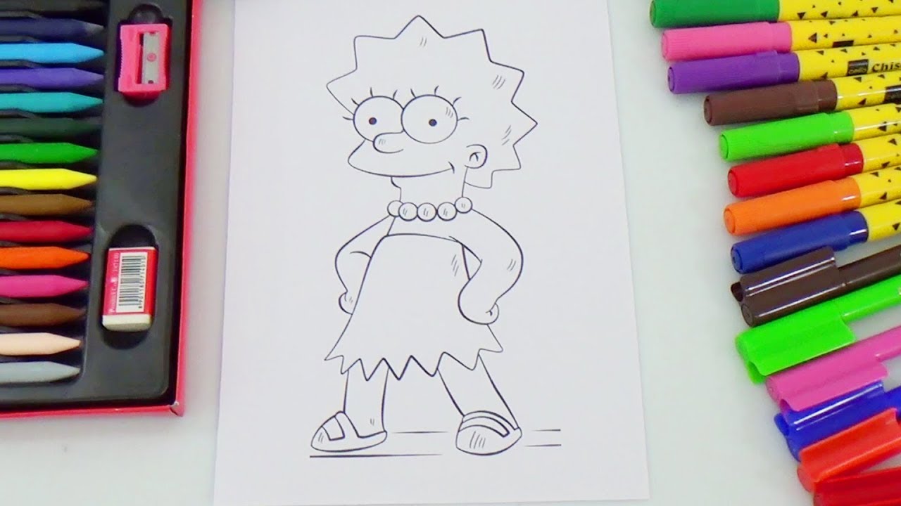 patty bouvier simpson coloring pages | coloring simpsons characters ...