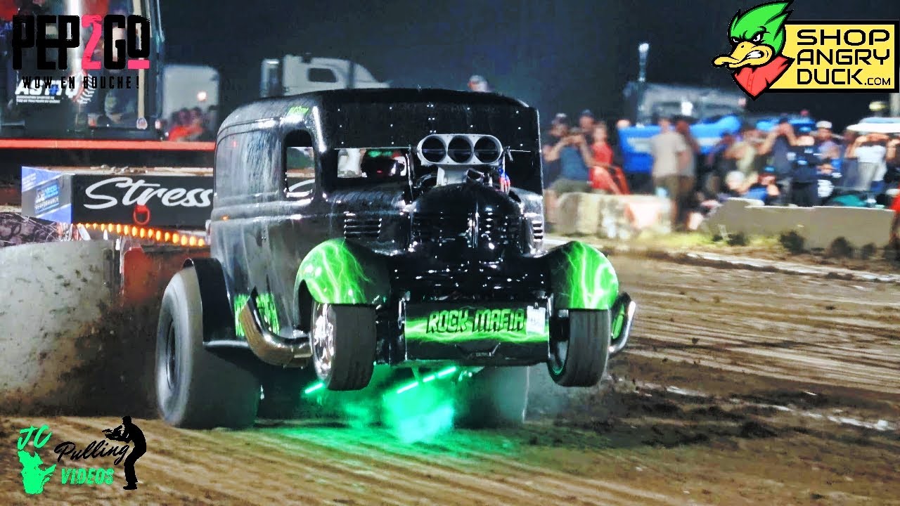 Super Modified 2WD Trucks at Huntingdon Fair ASTTQ Truck Pulling 2025 ...