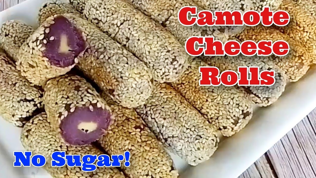Camote Cheese Rolls | Camote Cheese Rolls Pang Negosyo Recipe - YouTube