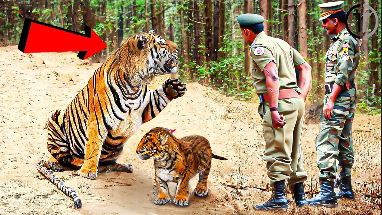A Tiger Begged Soldiers for Help. When they Realized the Reason, they ...
