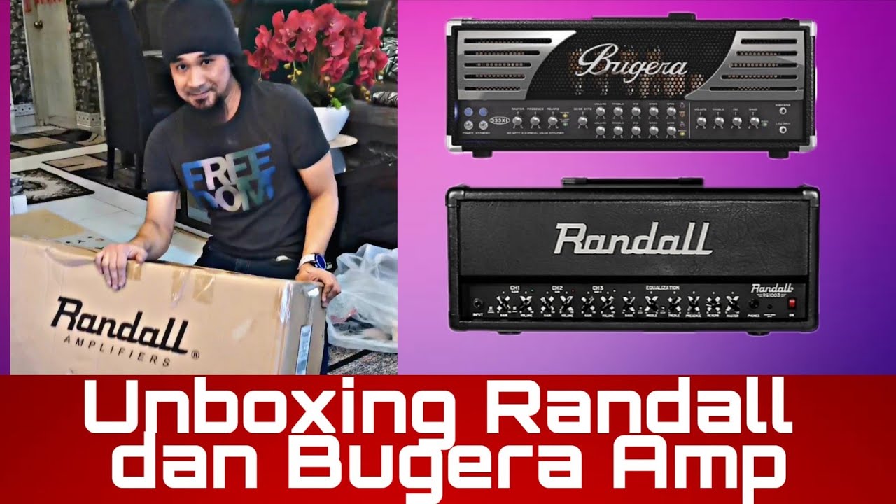 Unboxing Randall RG1003 dan Bugera 333XL Infinium - YouTube