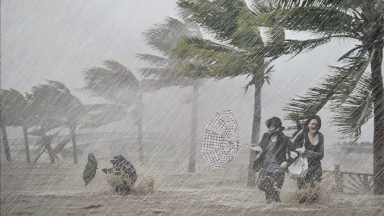 Monster Typhoon Devastates Asia! Super Typhoon Hits a Cold Asian ...