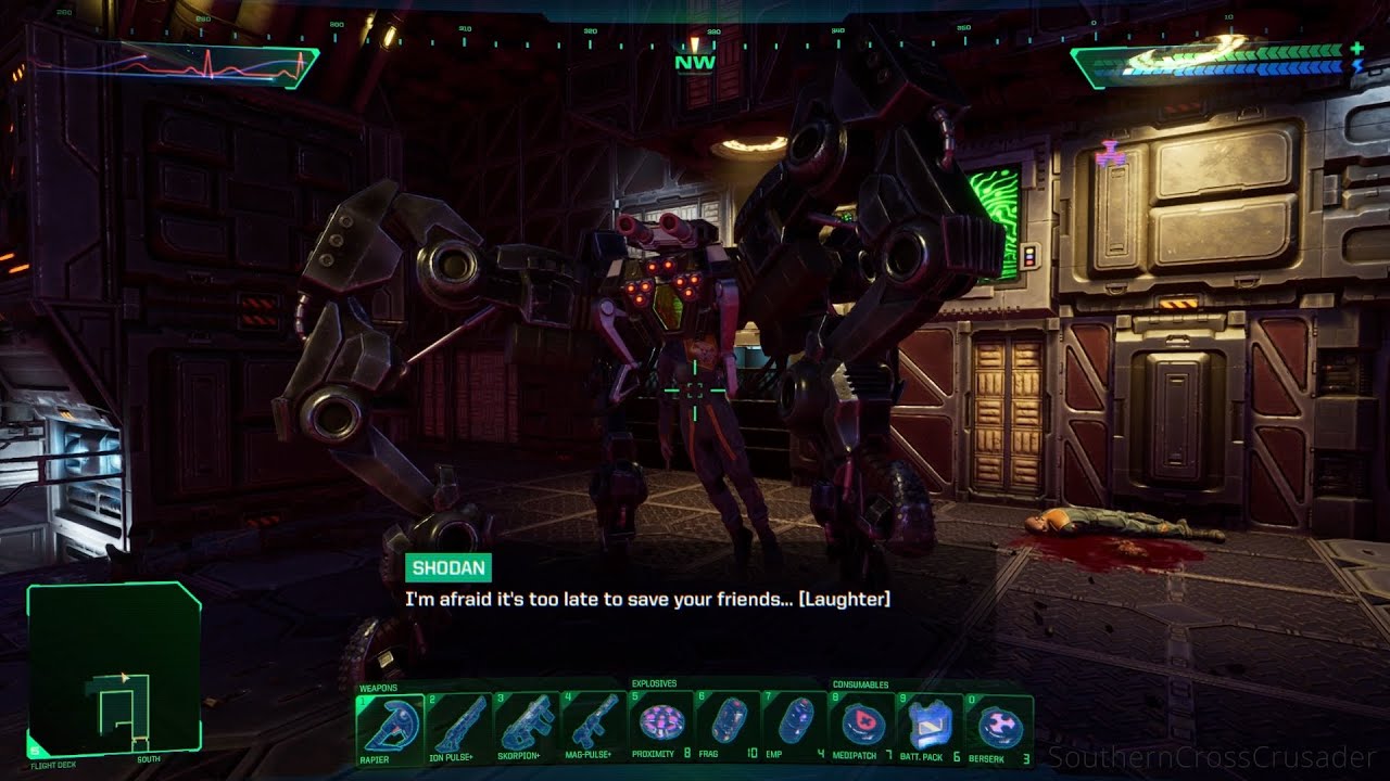 System Shock Remake Episode 36 - Cortex Reaver - YouTube