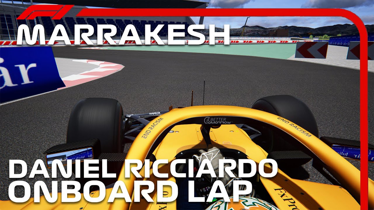F1 2021 Marrakesh Street Circuit | Daniel Ricciardo | Assetto Corsa ...