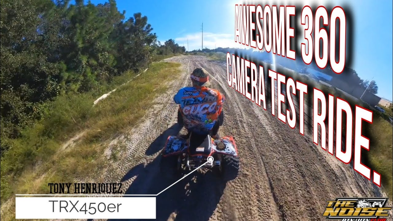 Insta 360 x3 on Honda trx450er 🔥🔥🔥🔥 #atv #insta360x3 #drone #camera # ...