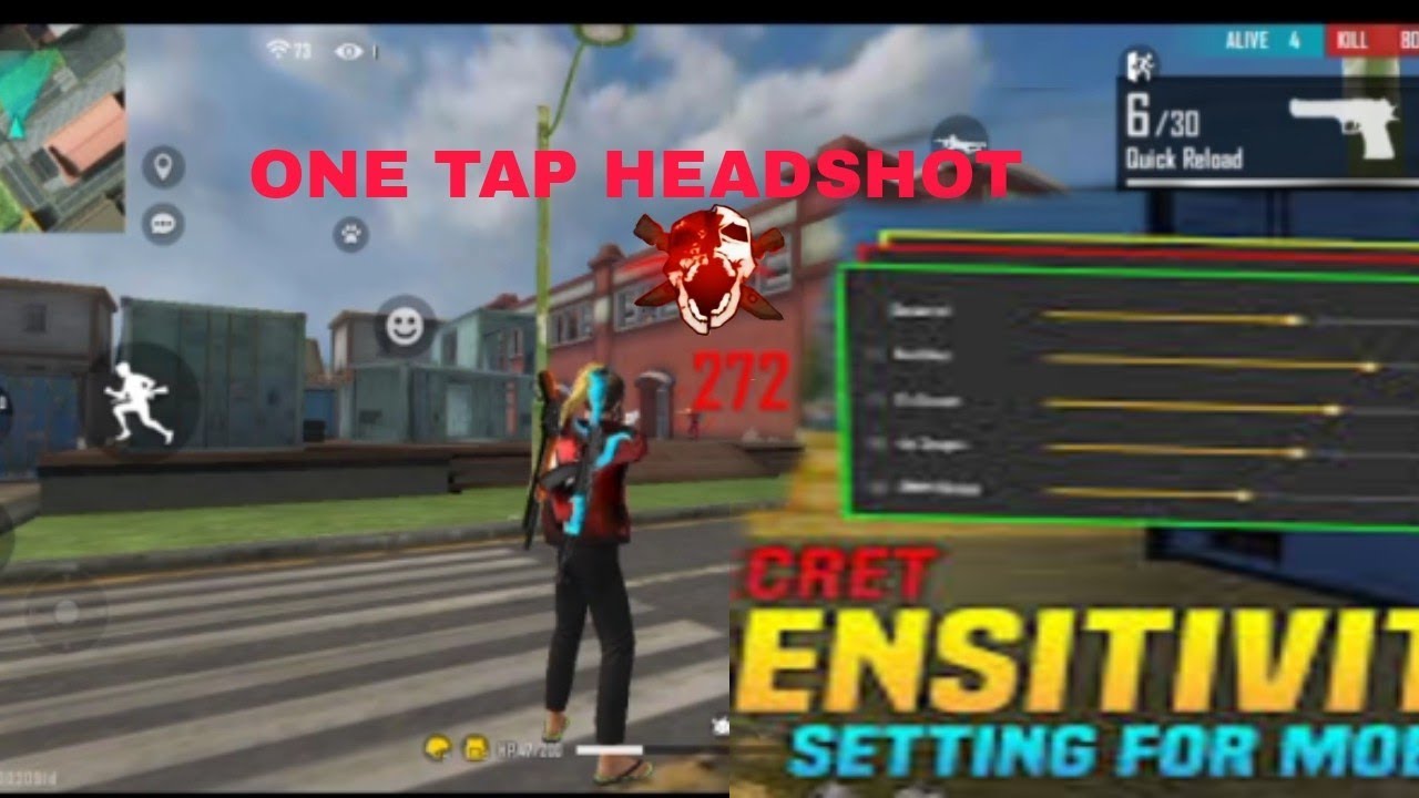 one tap headshot |one tap headshot trick |free fire headshot - YouTube