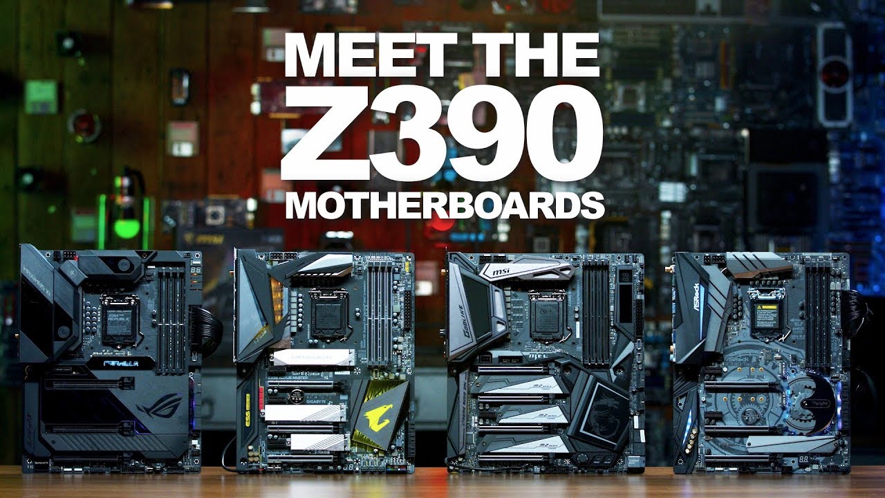 Newegg Insider: Meet the Z390 Motherboards - YouTube