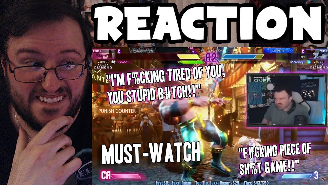 Gor's "DSP Massive Rage in Street Fighter 6 by DSP Tries it" REACTION ...
