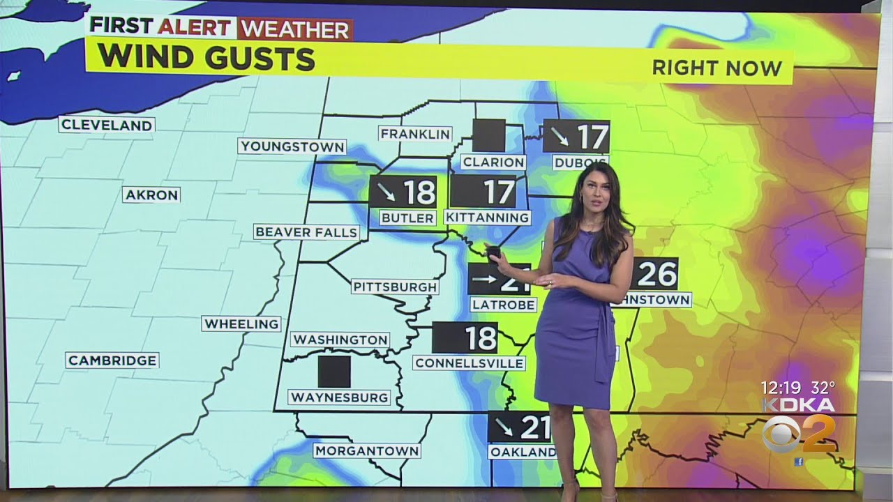KDKA-TV Afternoon Forecast (3/15) - YouTube