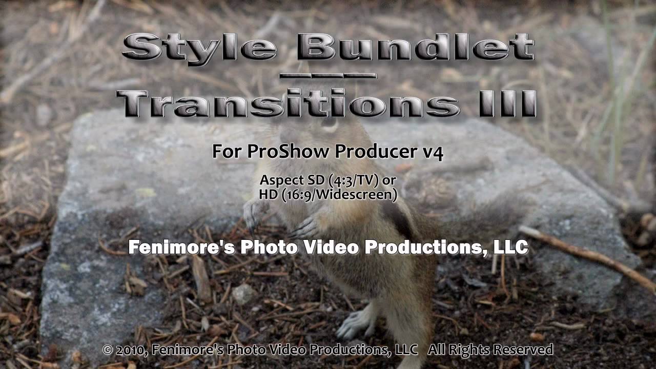 Proshow Producer Styles: Transitions III - YouTube