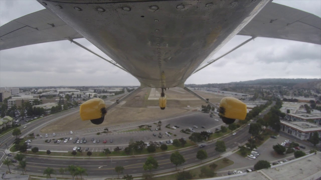 Aircraft belly installed camera - YouTube