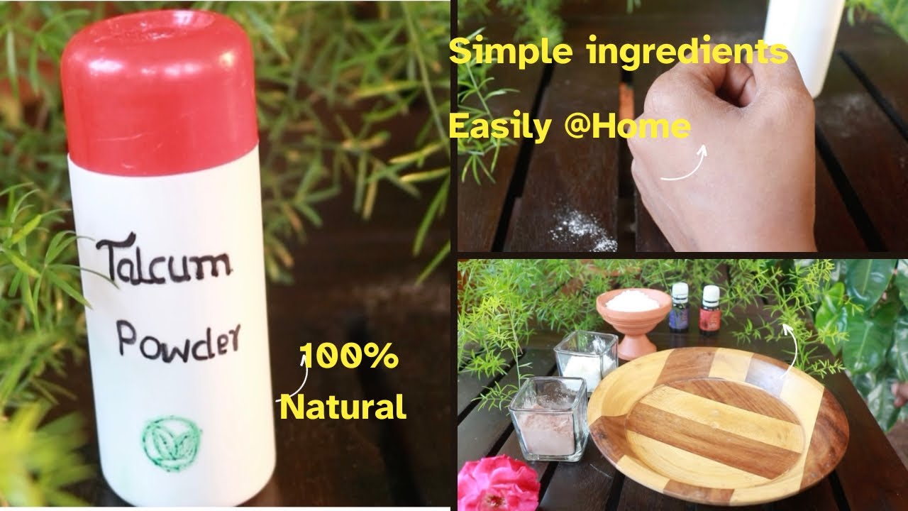 Make Your Own 100% Natural Baby Powder|| Chemical Free Talcum Powder ...